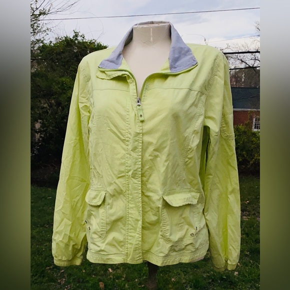 St. John's Bay | Jackets & Coats | Sjb Active Green Athletic Jacket ...